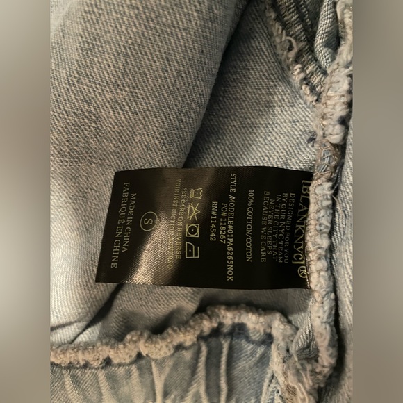 Blank NYC | Jackets & Coats | Blank Nyc Cropped Denim Jacket | Poshmark